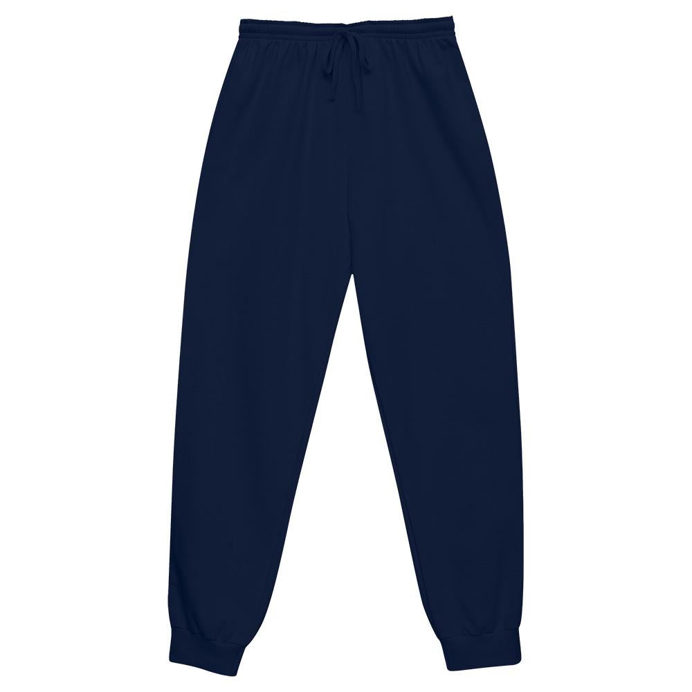 Calça De Moletom Masculina - Azul Marinho – Atacado Basico.com